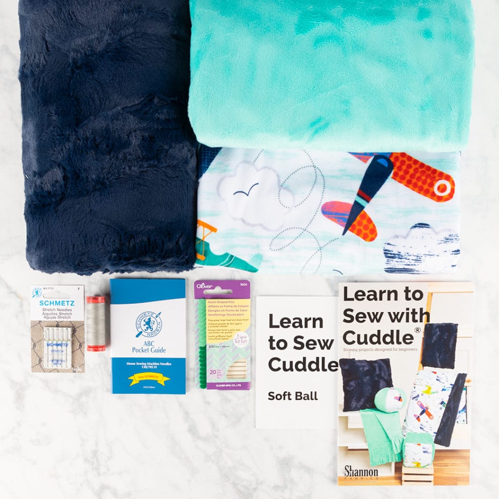 Shannon’s Beginner Box Cuddle Kit comes in three fun colors combos ...