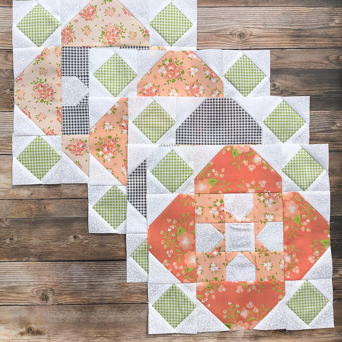 Corey Yoder of Coriander Quilts (@corianderquilts) sewed up her blocks ...