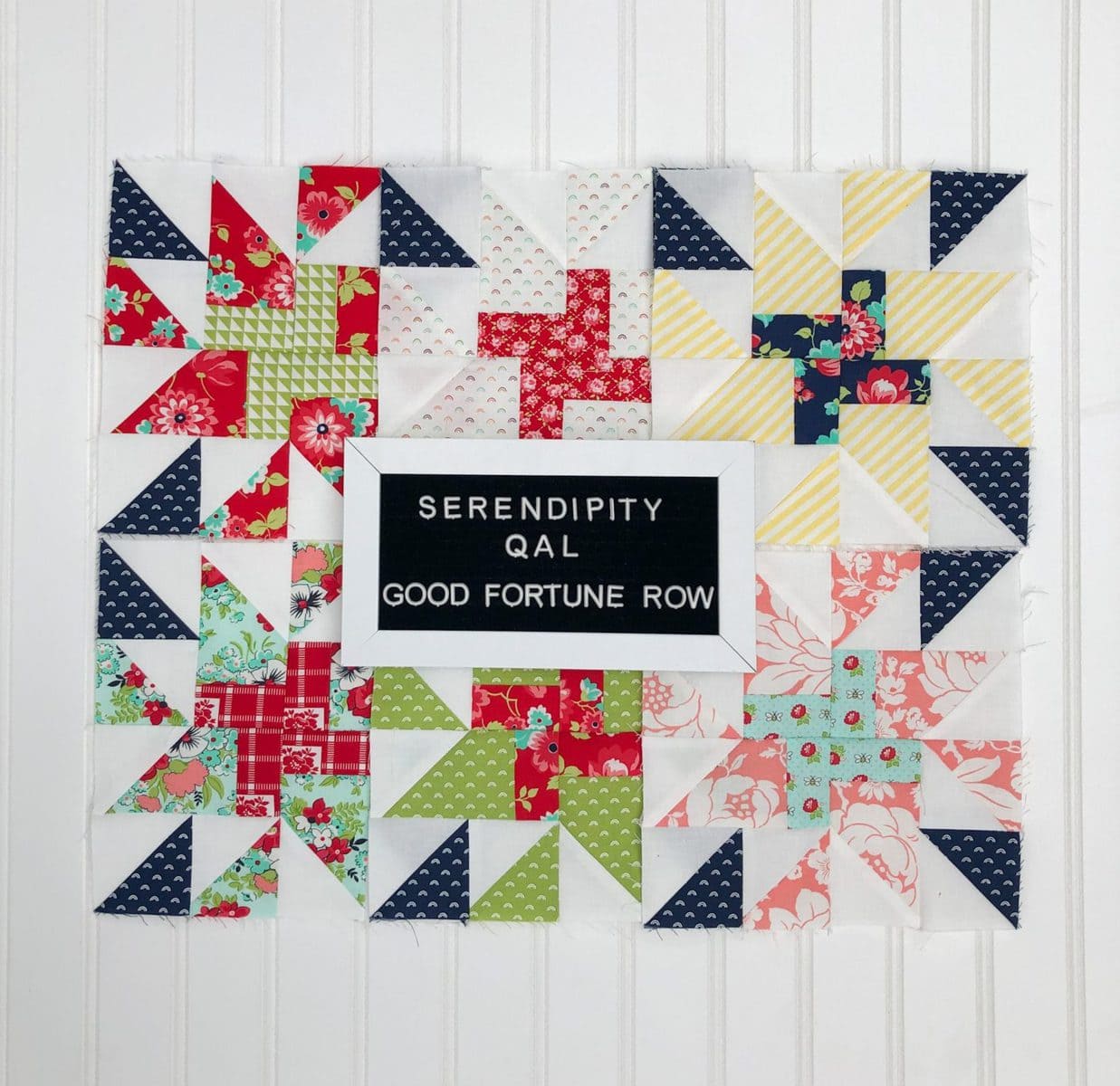 Check out the blocks that our quilty staffers sewed up!