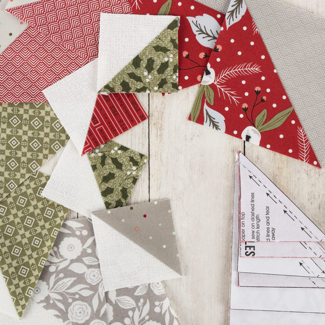With those big blocks, Sparklers is a very satisfying quilt to make.