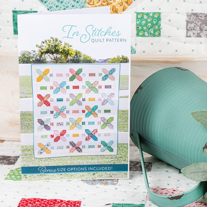 2021 Block #5 Bright Side Quilt Along Quilt Card Designed by Sherri ...