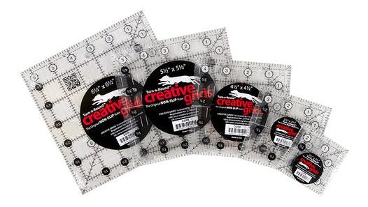 The Creative Grids Quilting Square Ruler Set is a great option to have ...