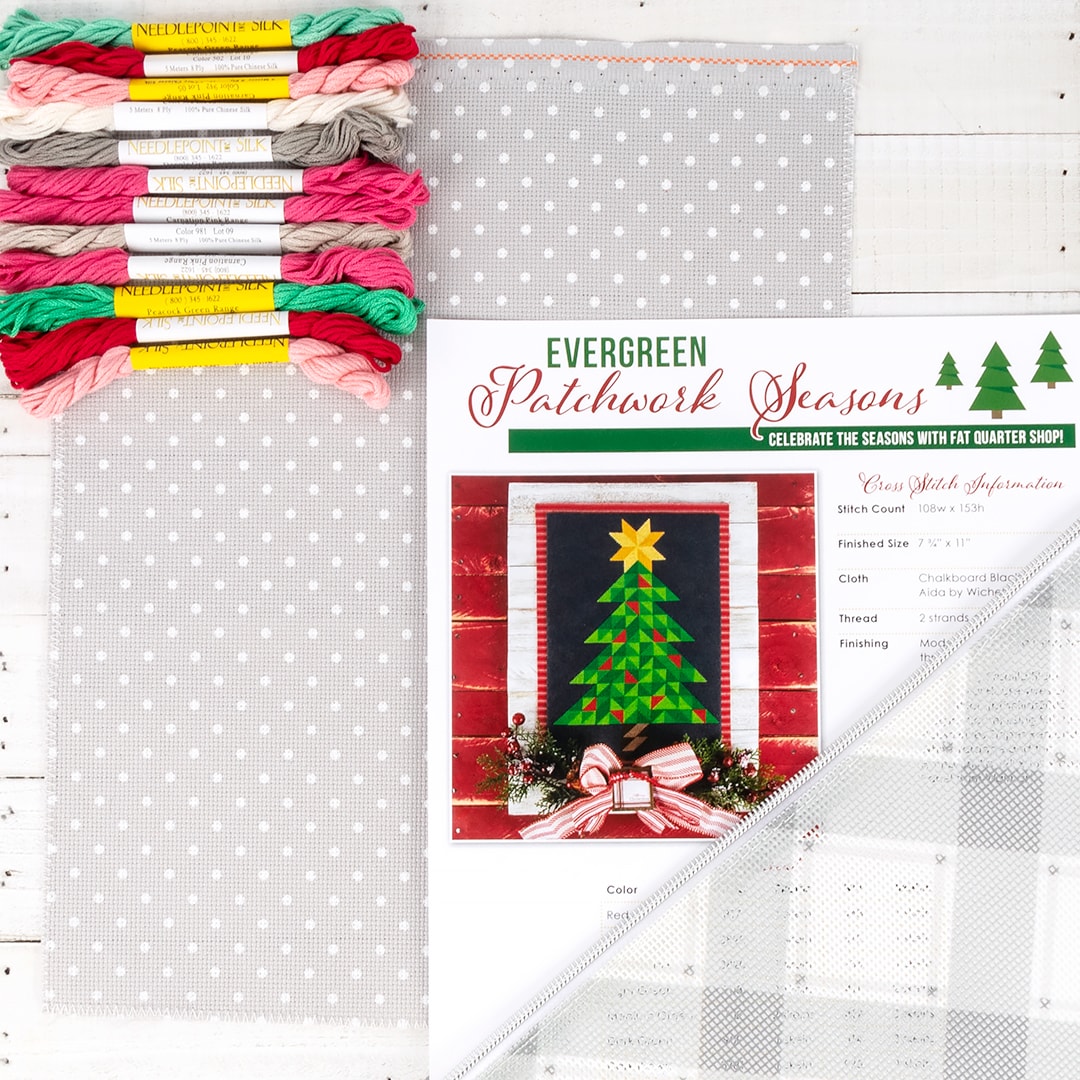 This is a snapshot of my Evergreen Patchwork Seasons kitted up with my ...
