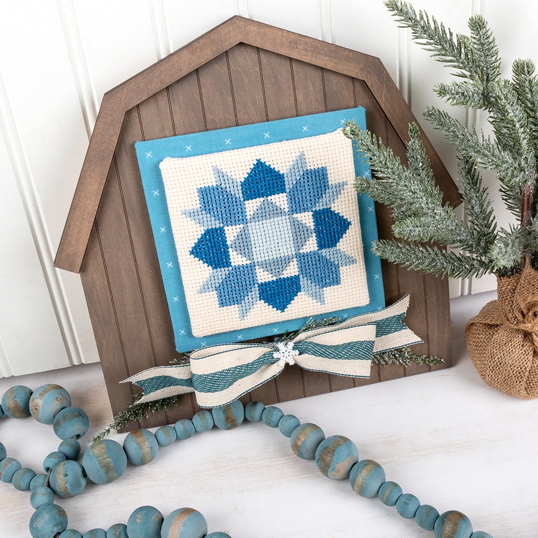 Now you can display pretty cross stitch decor for your home (all year ...