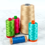 Aurifil 80wt Thread