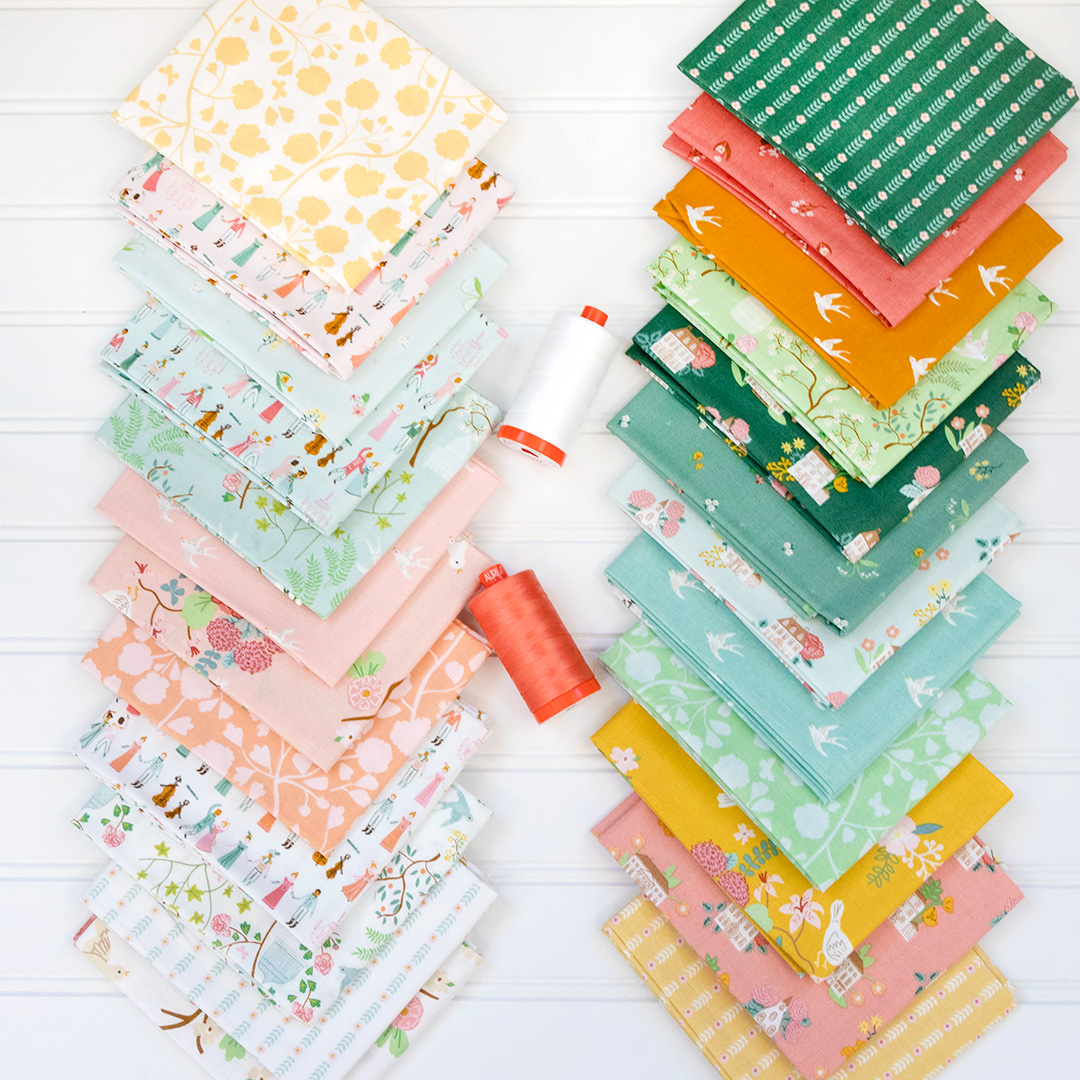 It’s a beautiful fabric collection inspired by the Jane Austen novel ...