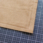 To finish, use a half-inch seam allowance and top stitch around all of ...
