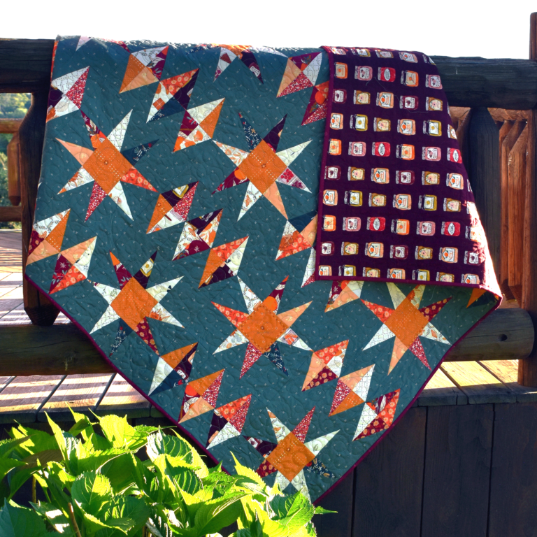Pingback: How to make the Black Diamond Quilt by Fat Quarter Shop with ...