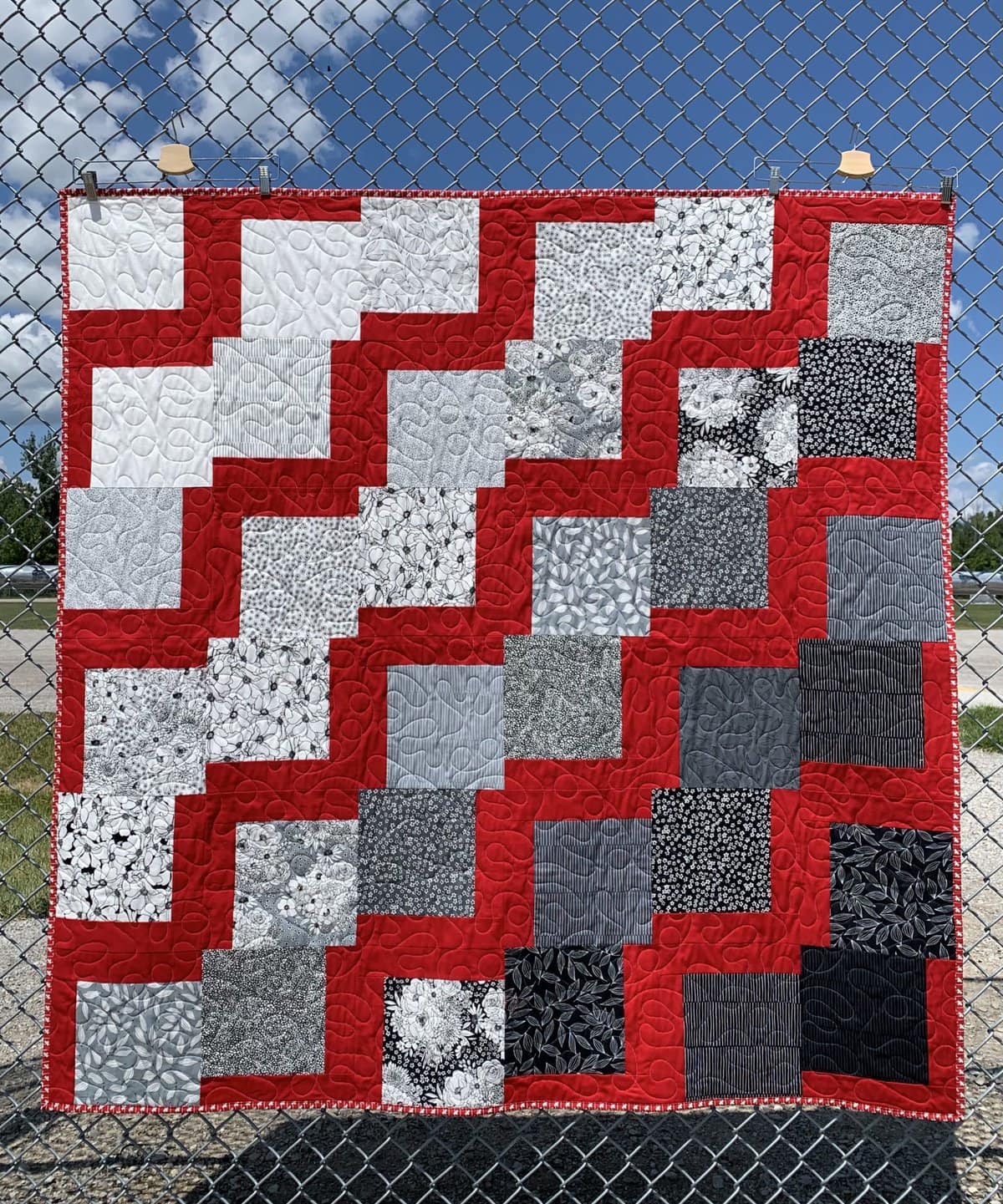 Some of our quilty friends are sewing along. You can see their quilts below! Click on each photo ...