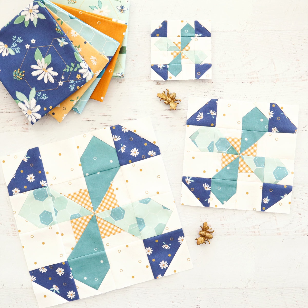 Sewcialites 2 Block 1 – Perennial by Beverly McCullough