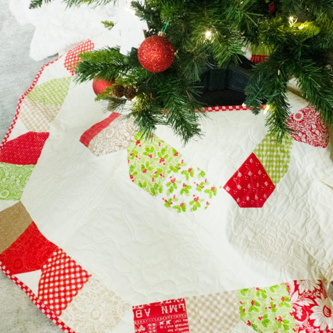 Free Mini Tree Skirt Tutorial