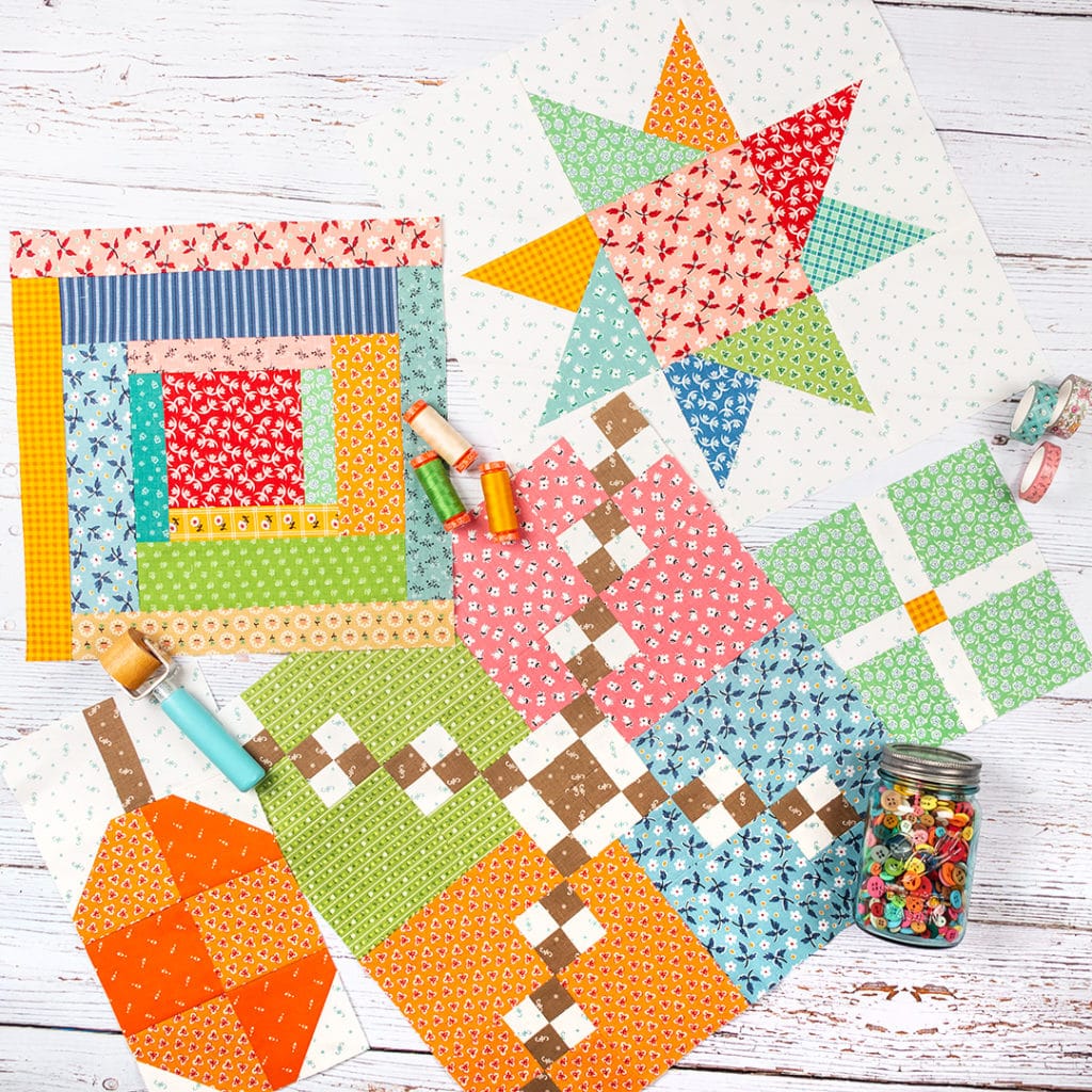 We’re in our second month of the Scrappiness is Happiness Quilt Along ...