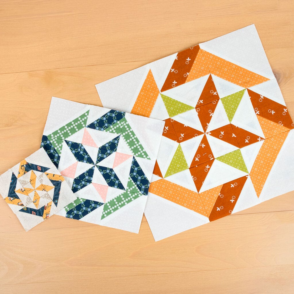 You can join Kimberly for a live sewing tutorial of the Innovate block ...