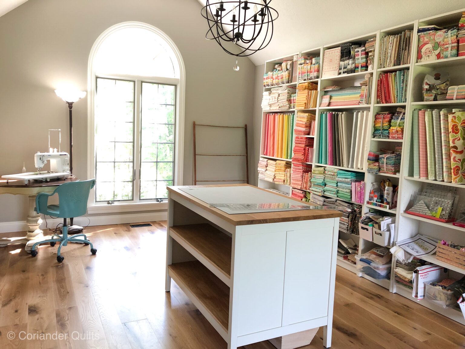 Corey Yoder Take a peek behind the scenes of Coriander Quilts!