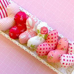 Repeat the above steps to make as many hearts as you like.