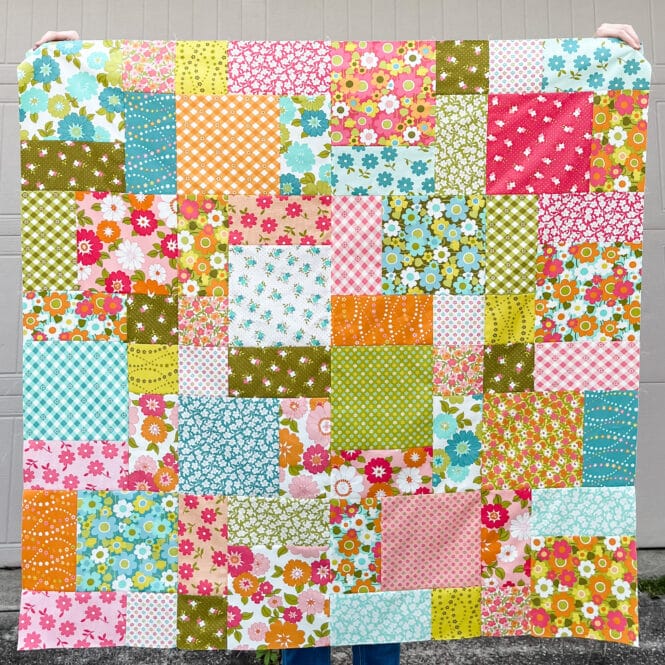 Some of our quilty friends are sewing along; you can see their quilts ...