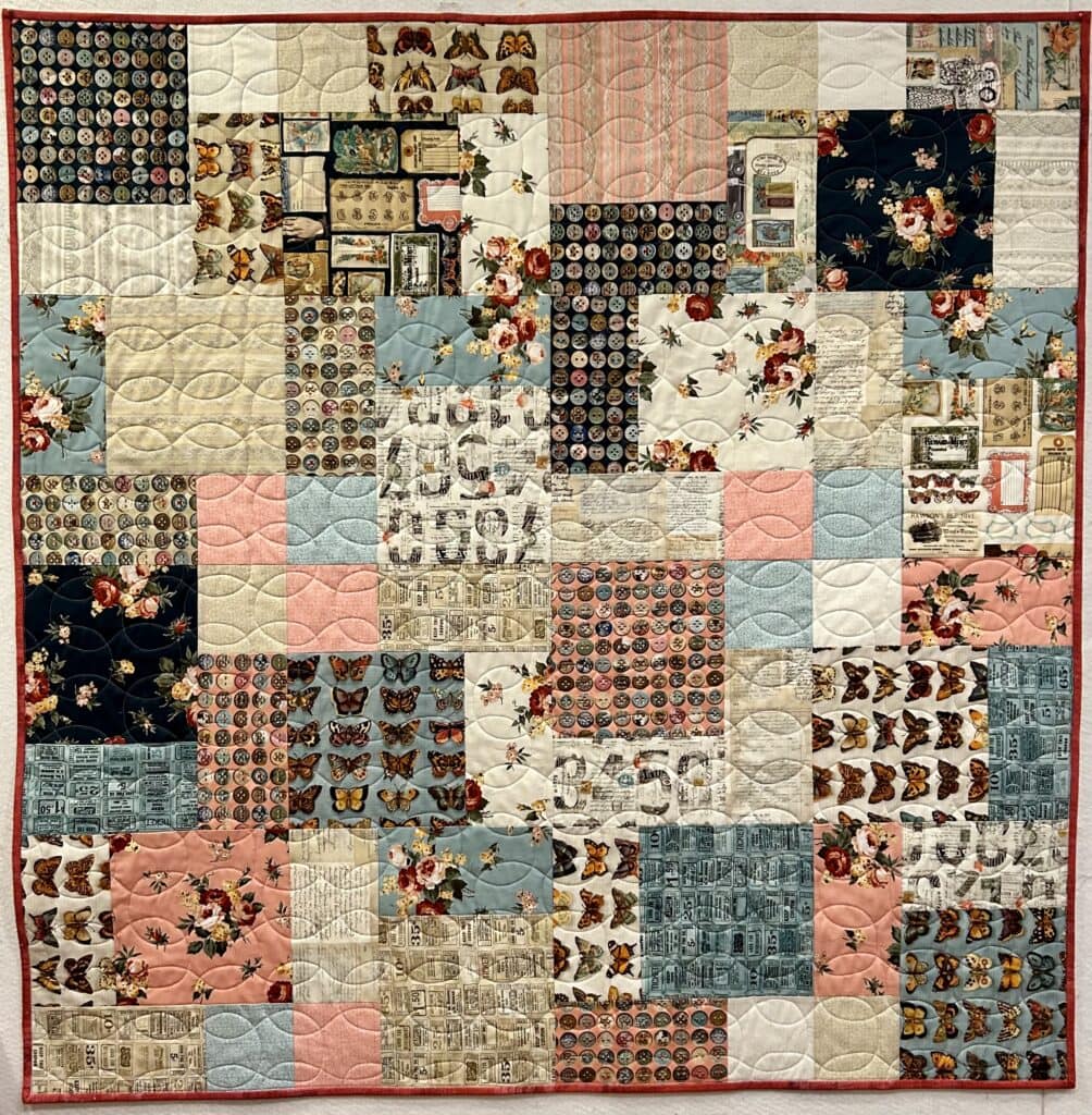 Some of our quilty friends are sewing along; you can see their quilts below! Click on each photo ...