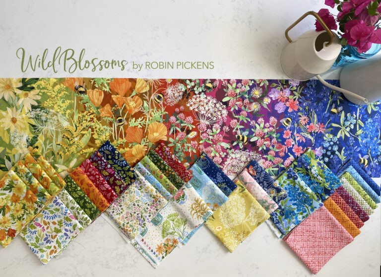 Wild Blossoms features flowing florals, wildlife motifs, and gorgeous ...