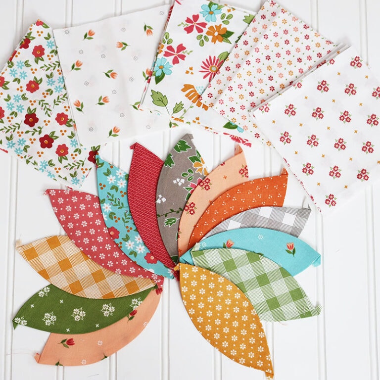 You can learn more about making a pillow with orange peel units in ...