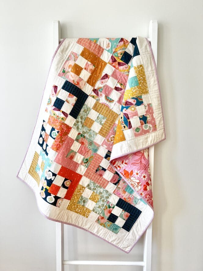 Teaching a Friend to Quilt with Jemima Flendt