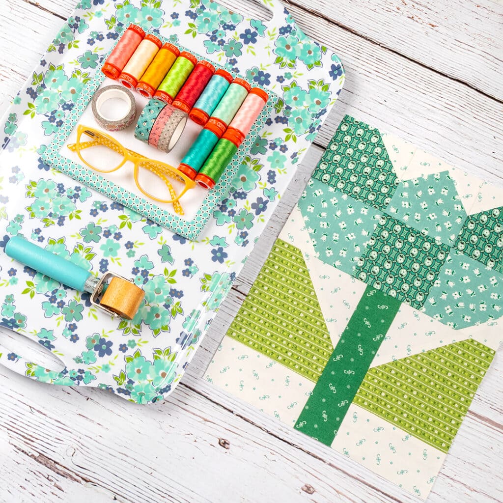 Week twenty-five, our Patchwork Tulip blocks bloomed bright! With this ...