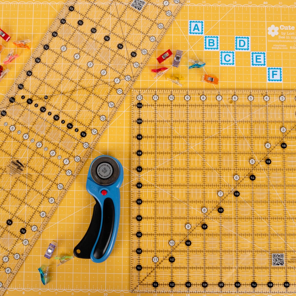 Creative Grids 6.5″ x 12.5″ and 2.5″ x 6.5″Quilting Rulers