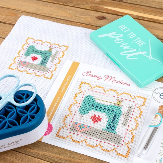 Stitch Card Set P by Lori Holt of Bee in my Bonnet Called for DMC 14 ...