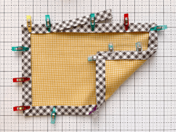 Fold the 6″ x 18″ rectangle in half for a double layer of fabric. It ...