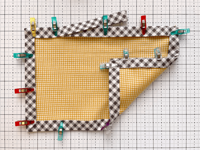 Fold the 6″ x 18″ rectangle in half for a double layer of fabric. It ...