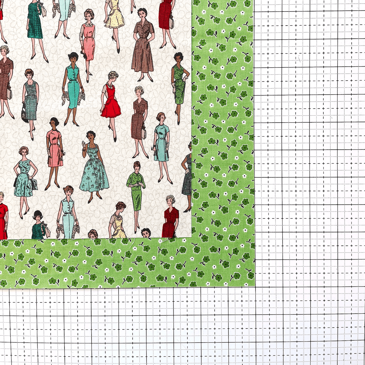 Make a quilt sandwich with the Top, Batting and Backing. I made sure ...