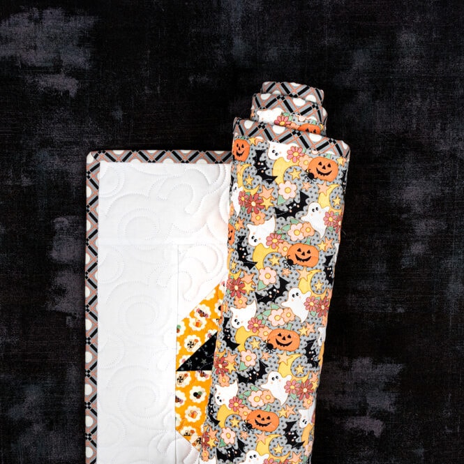 To sew up this quilt in your favorite Halloween fabrics , download the ...