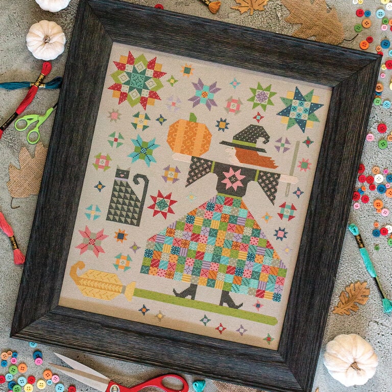 Announcing The Quilted Witch Quilt and Stitch Along!