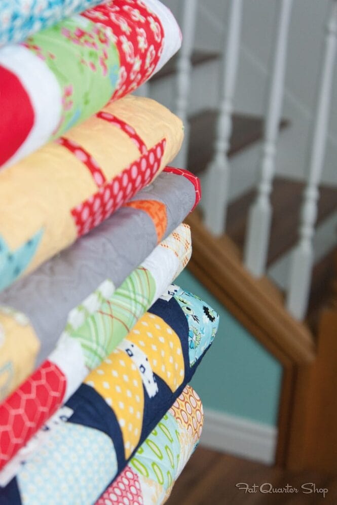 Take a look at even more photos of the Quilty Fun quilts in the gallery ...