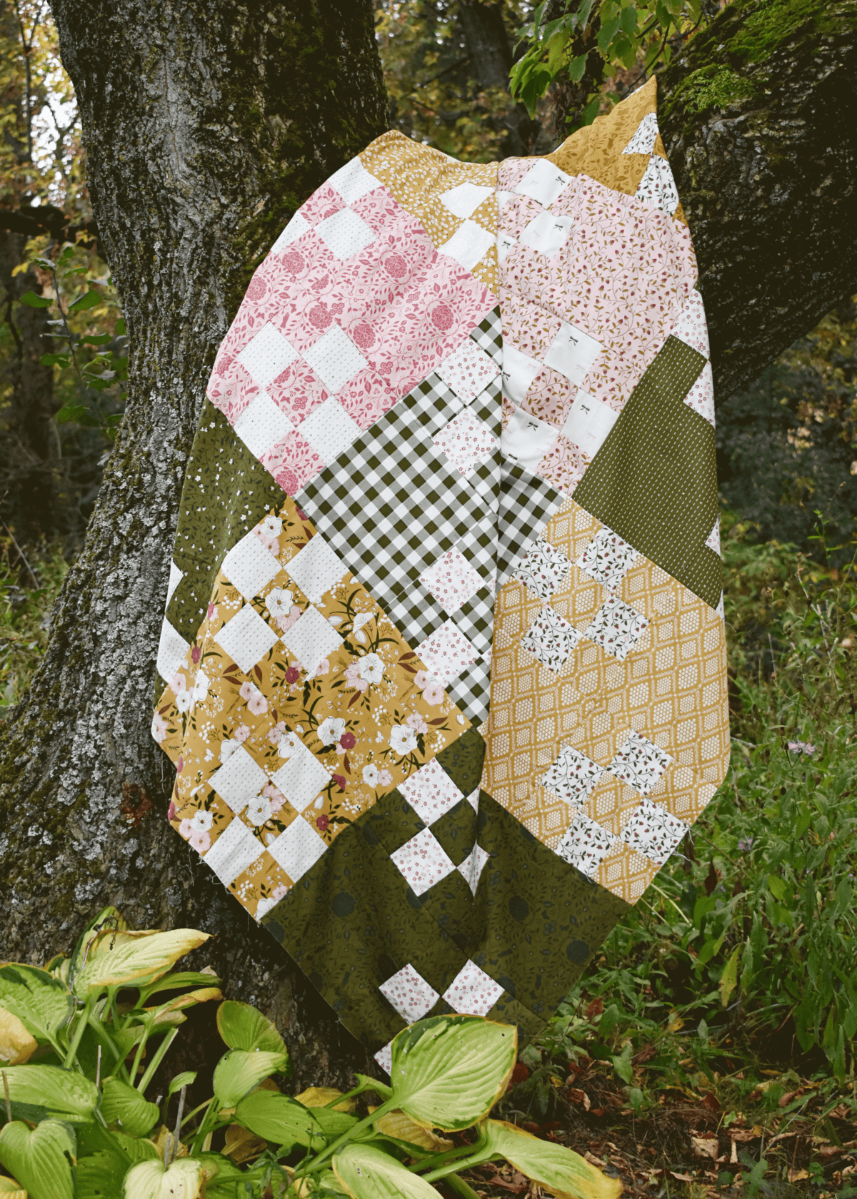 Alecia made hers with Evermore by Sweetfire Road for Moda Fabrics.