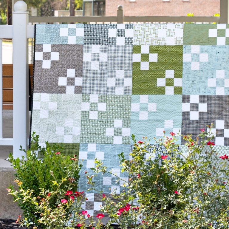 Shortcut Quilt: Fat Quarter Four Patch