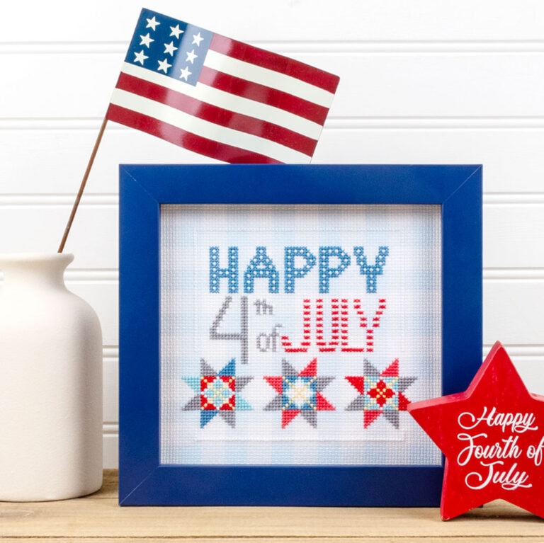 Happy 4th of July from Proud to Be an American by Little Stitch Girl ...