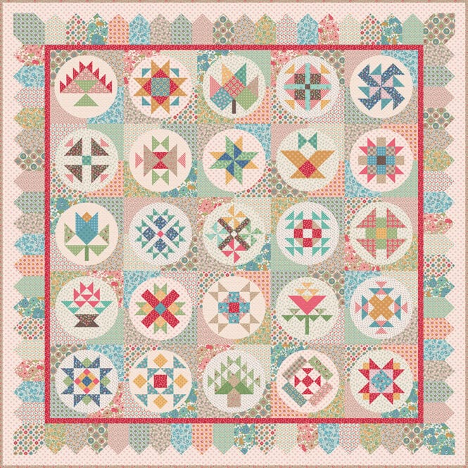 Mercantile Sampler Quilt Along