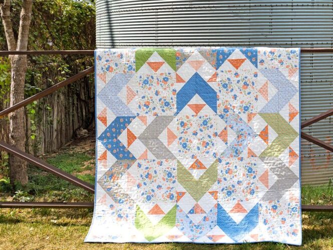The Ribbon Border Quilt Pattern