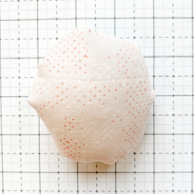 Your cushion is all done and ready for the final step!