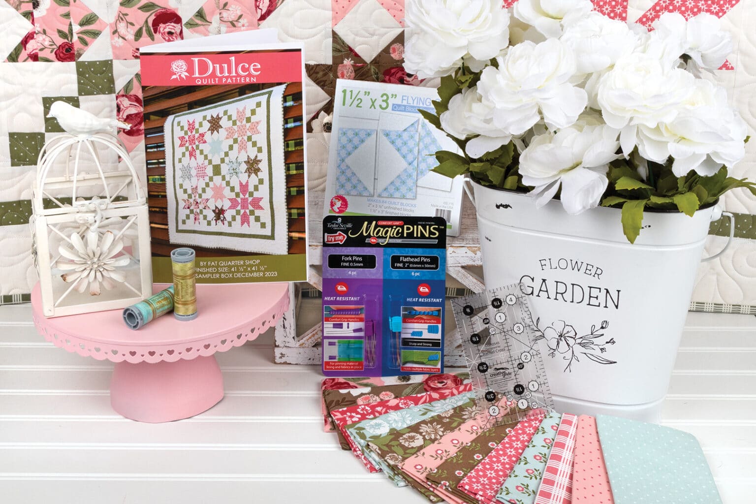 Dulce Lovestruck Fat Eighth Bundle by Lella Boutique for Moda Fabrics