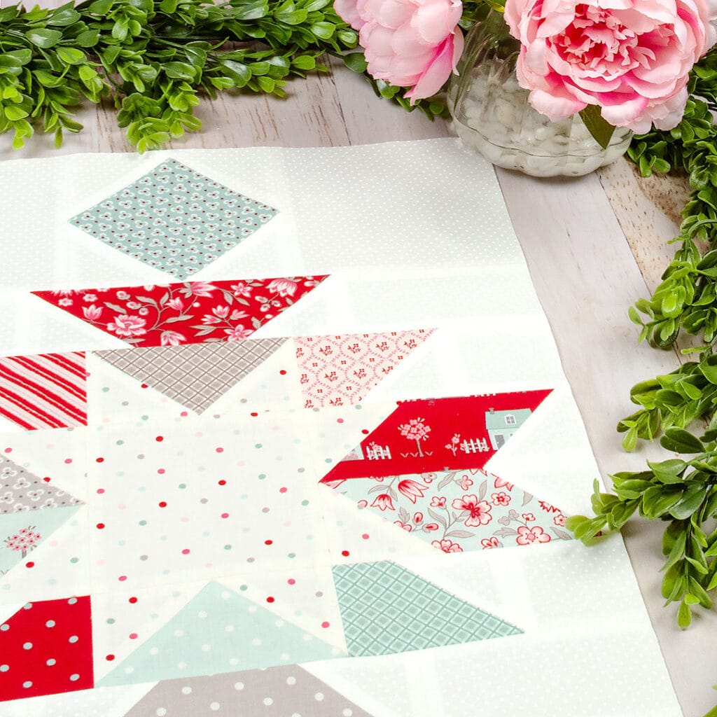FREE Enchanted Stars Scrap Quilt Downloadable PDF Pattern by Fat ...