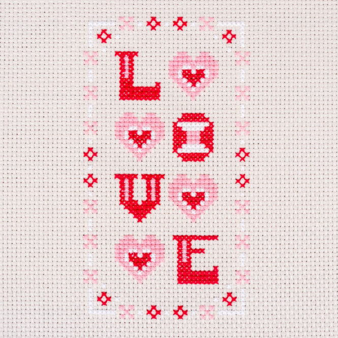 Every symbol on this chart represents a specific color of floss, which ...