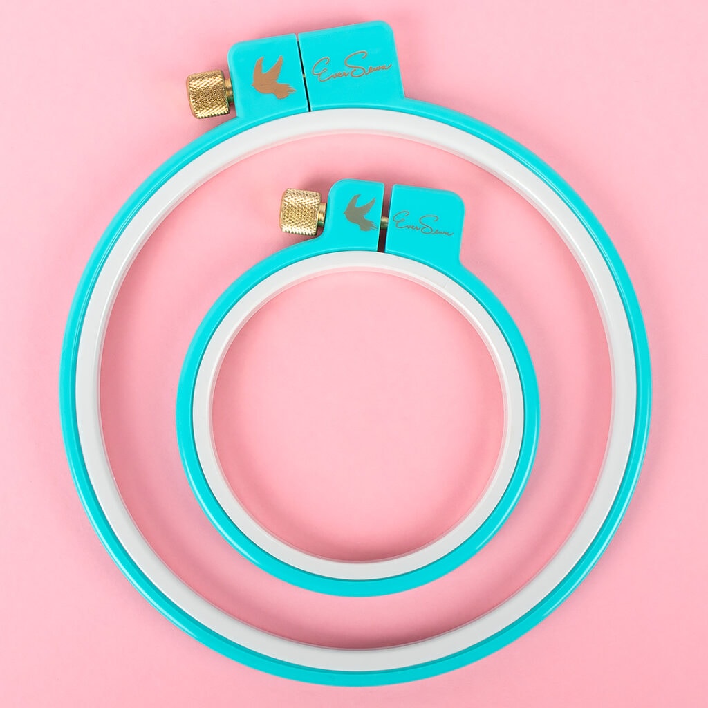 If you choose to use a hoop or frame when starting, which we would ...