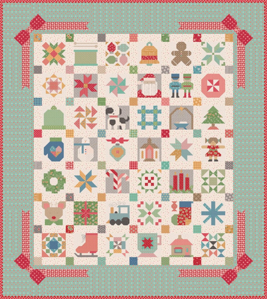 Also coming next year is the Vintage Christmas Quilt Along featuring ...