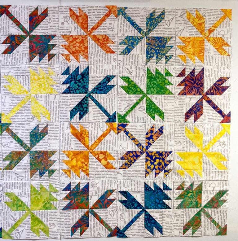 Some of our quilty friends made the Classic & Vintage English Ivy block ...