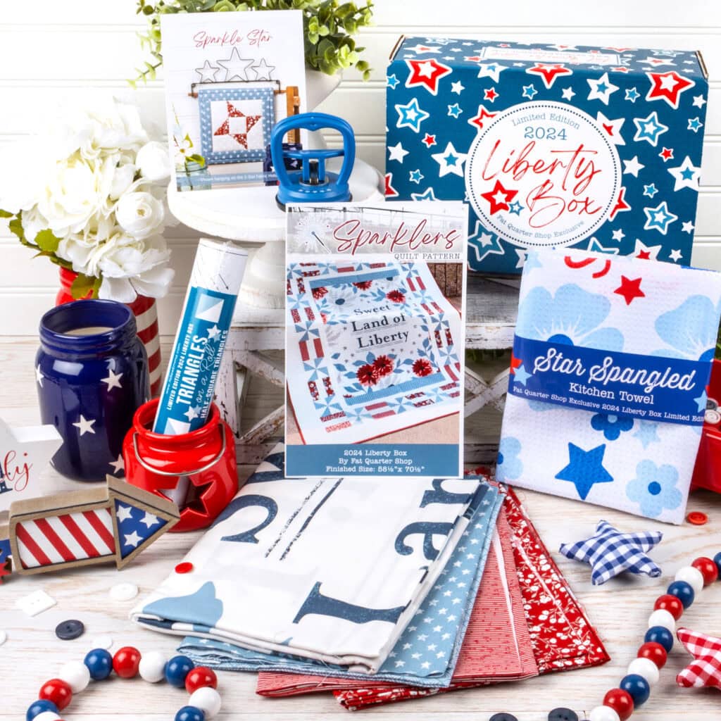 5 Fat Quarters + Panel from Old Glory by Lella Boutique for Moda Fabrics