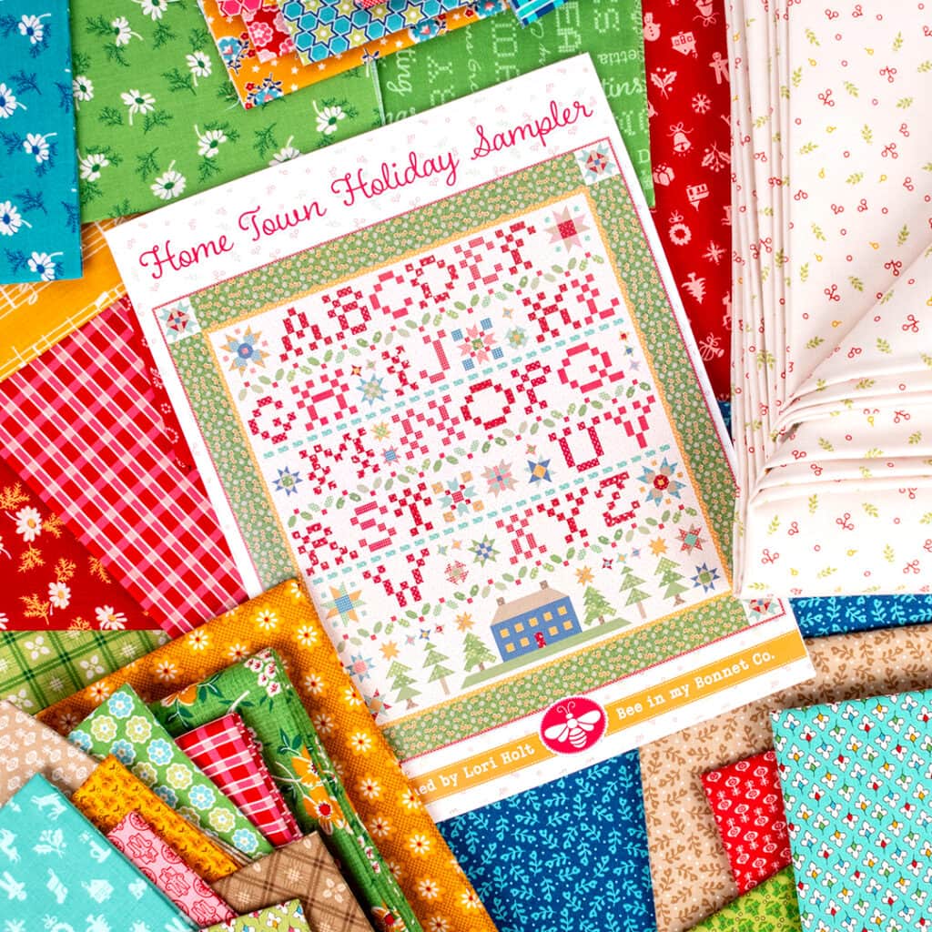 Starting The Home Town Holiday Sampler Sew Along!