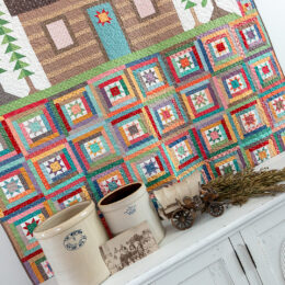 Trees with Stars Tabletopper Fabric Kit