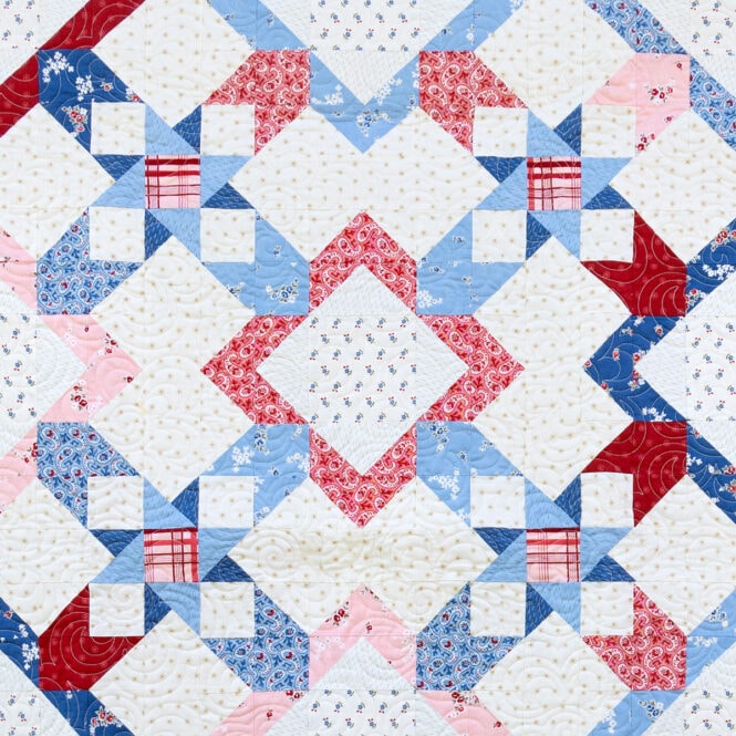 The Michigan Beauty Quilt Pattern