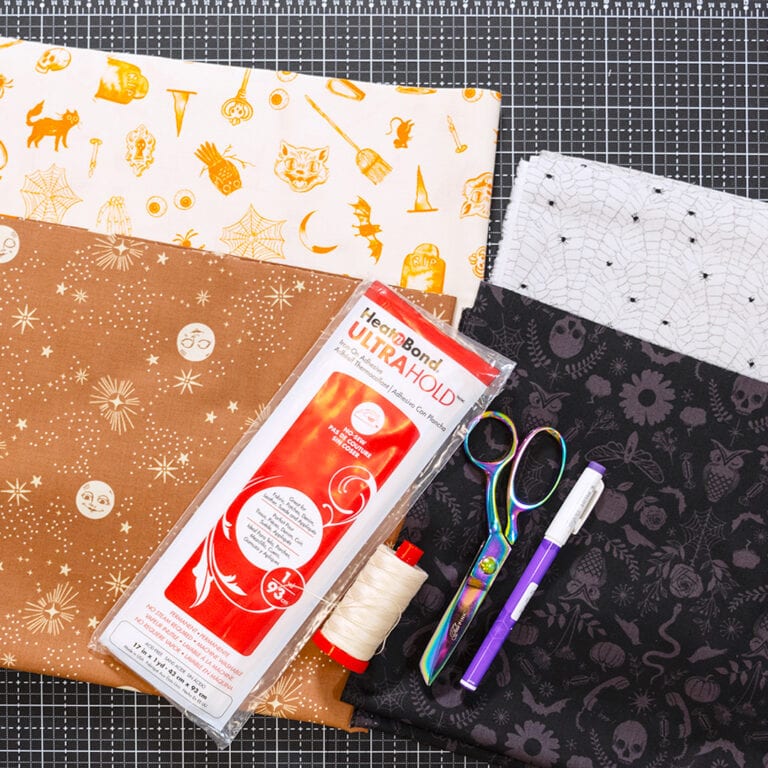 Any Halloween fabric will look great for your Bat Bunting, but these ...